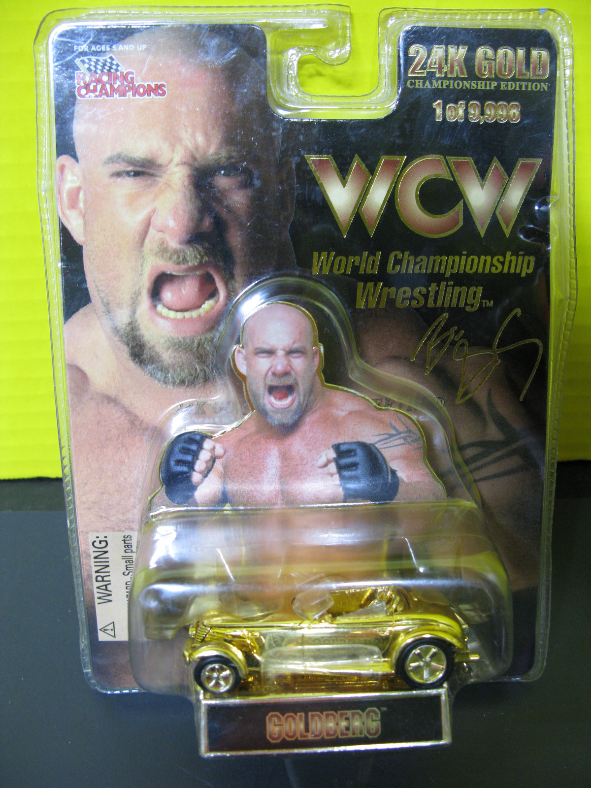WCW World Championship Wrestling Goldberg — The Pop Culture Antique Museum