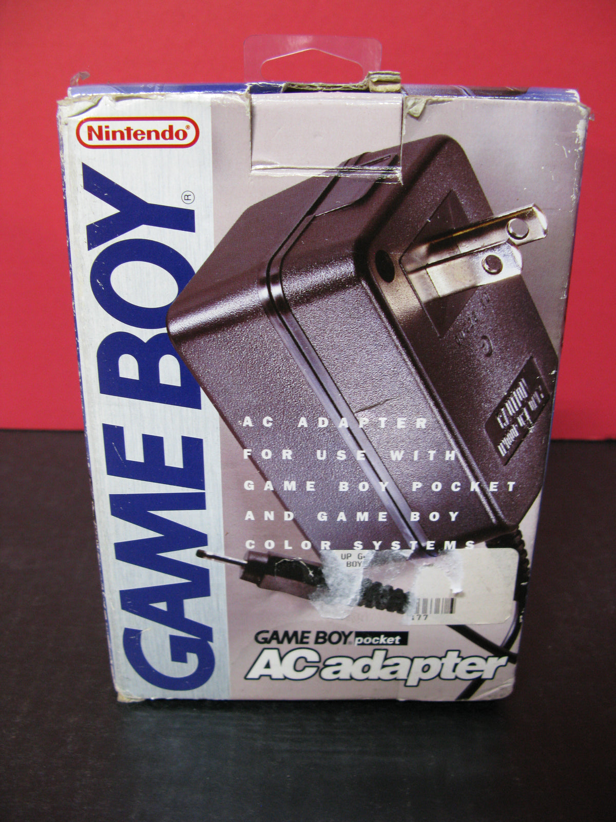 Empty Nintendo Game Boy Pocket Adapter Box — The Pop Culture Antique Museum