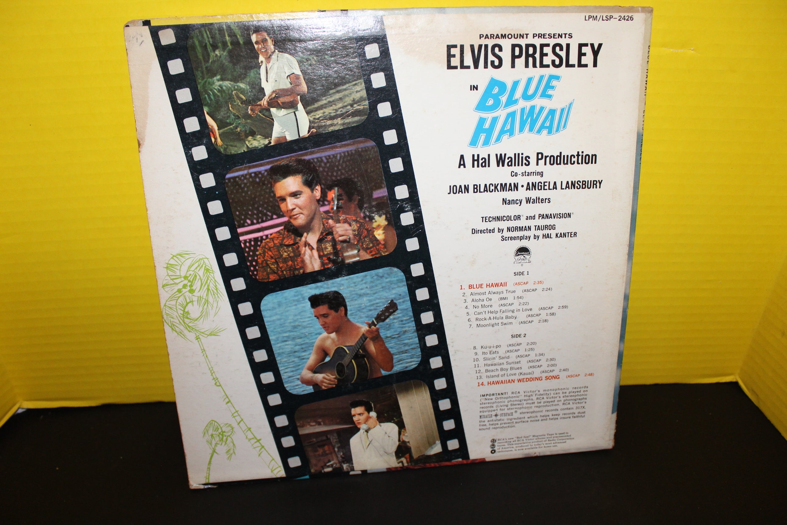 Elvis-Blue Hawaii Vinyl Record — The Pop Culture Antique Museum