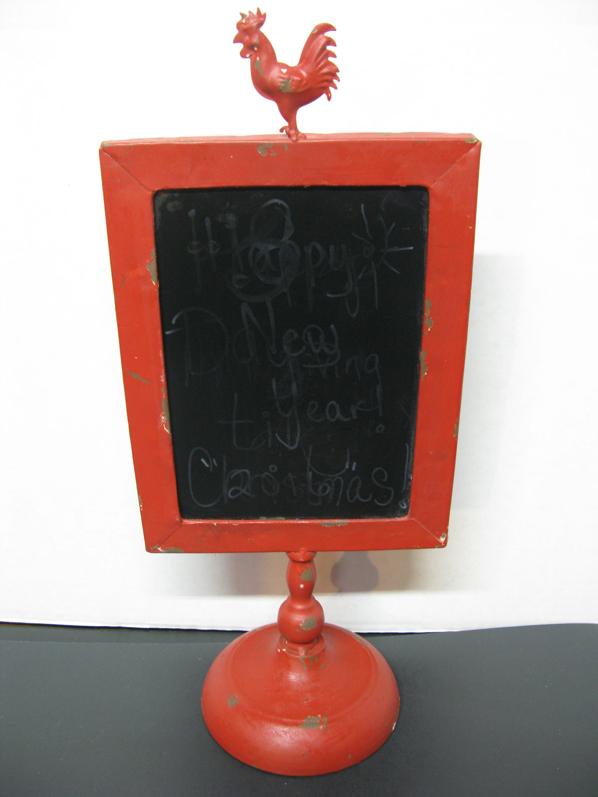Small Rooster Chalk Board Sign — The Pop Culture Antique Museum