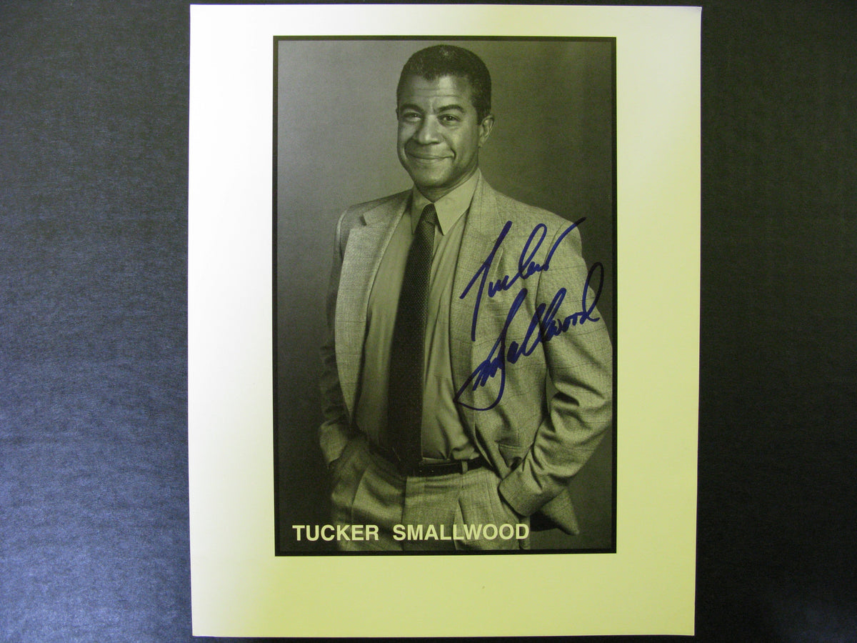 Star Trek Tucker Smallwood Signed Autographed Photo — The Pop Culture ...