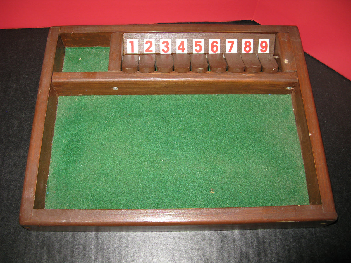 Shut the Box Game — The Pop Culture Antique Museum