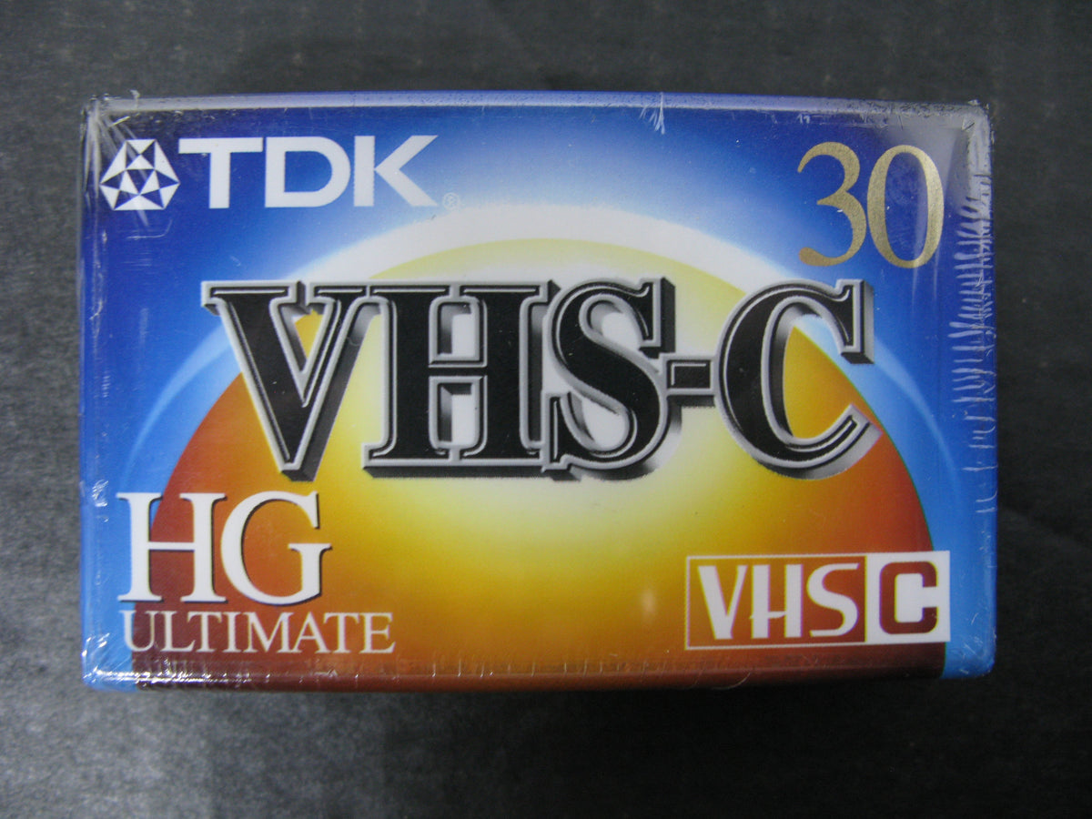 TDK VHS-C HG Ultimate TC-30 — The Pop Culture Antique Museum