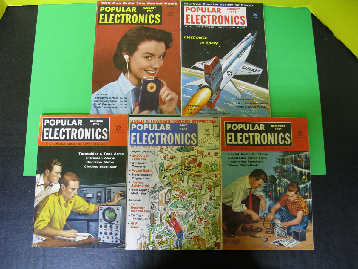 5 Popular Electronics Magazines — The Pop Culture Antique Museum
