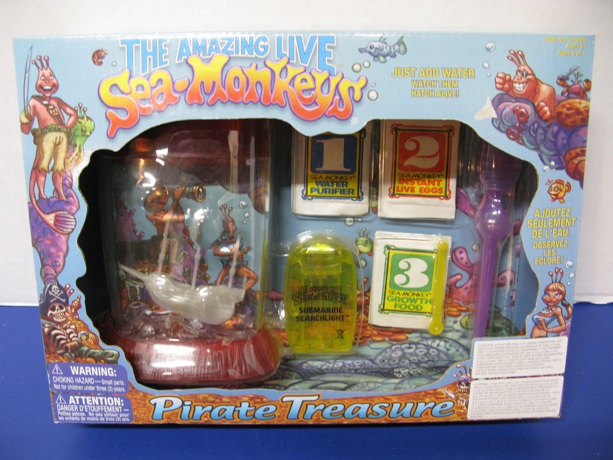The Amazing Live Sea-Monkeys (Red Tank) — The Pop Culture Antique Museum
