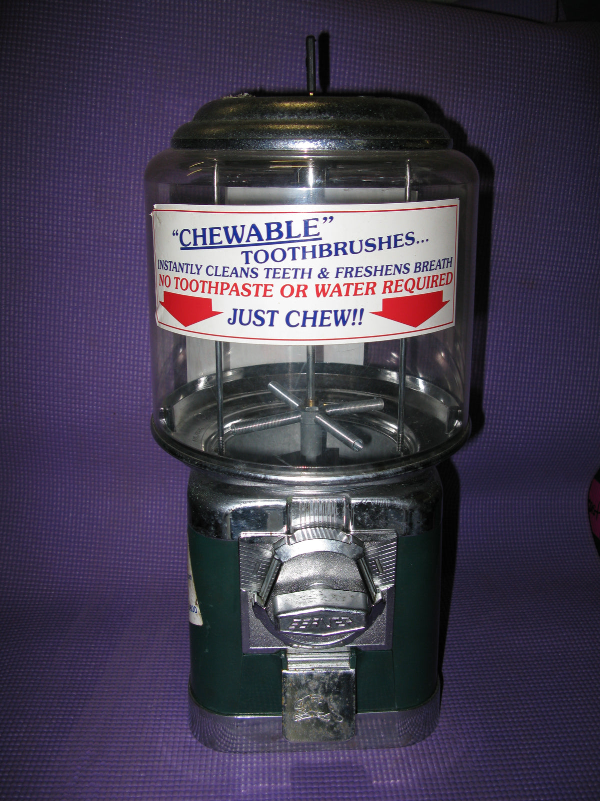 Beaver Gumball Machine (Green) — The Pop Culture Antique Museum